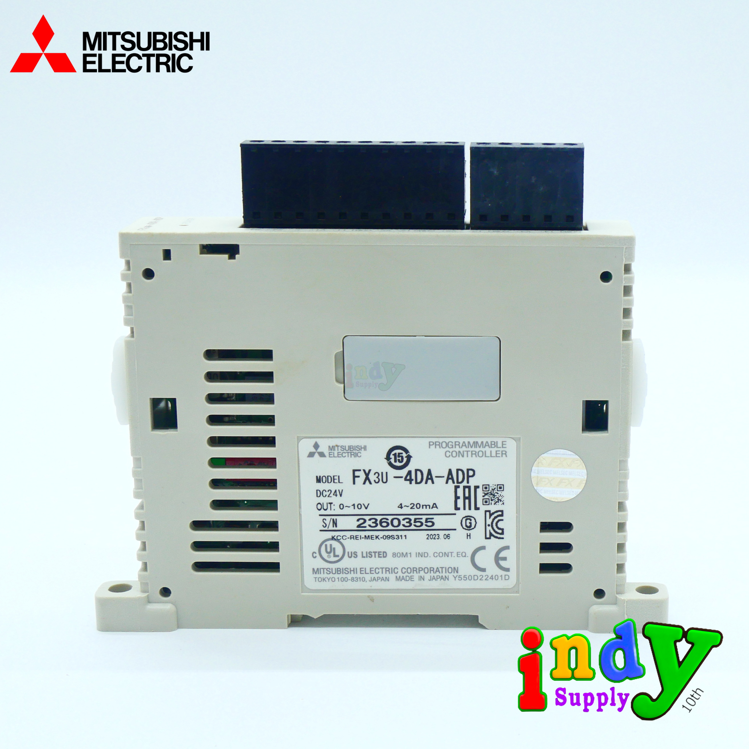 FX3U-4DA-ADP - indy-supply PLC,HMI,Servo,Inverter,Support : Inspired by LnwShop.com (v2)