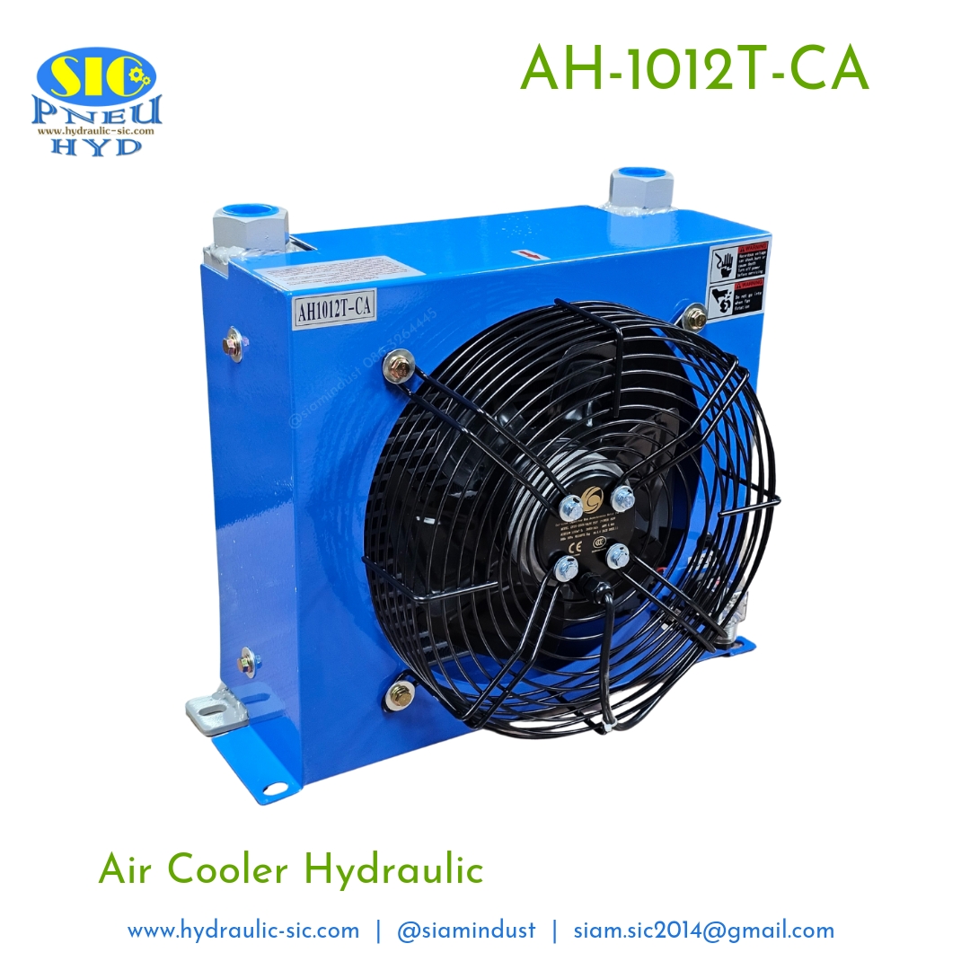 AH-1012T-CA : KY-AH1012T-CA Air Cooler "AH" Series พัดลมระบายความร้อน น้ำมันไฮดรอลิค - Siam ...