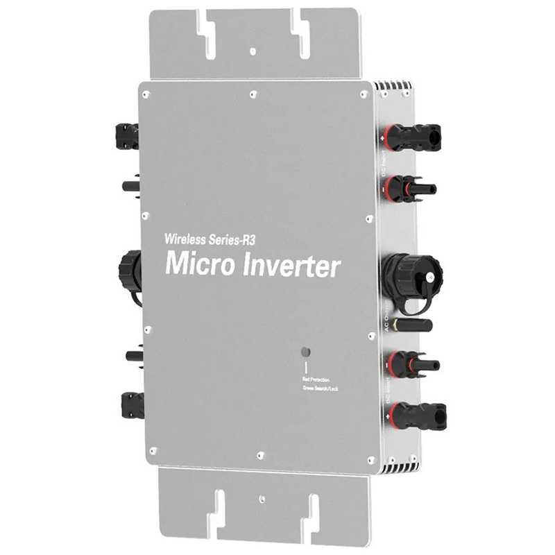 Infosat ชุด On-Grid Micro Inverter WVC-2000W พร้อมแผงโซลาร์เซลล์ Mono450W-HC (SOLAR CABLE 20เมตร ...